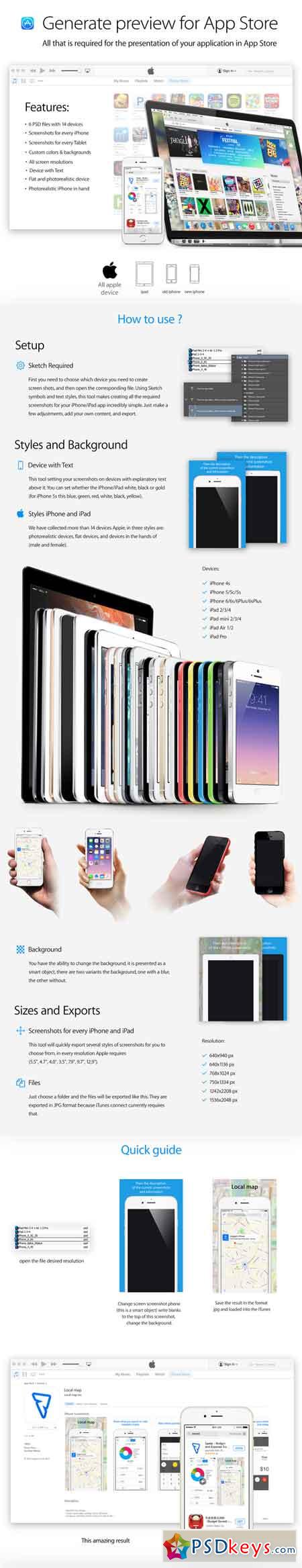 Generate Preview For App Store 602599 Free Download Photoshop Vector 