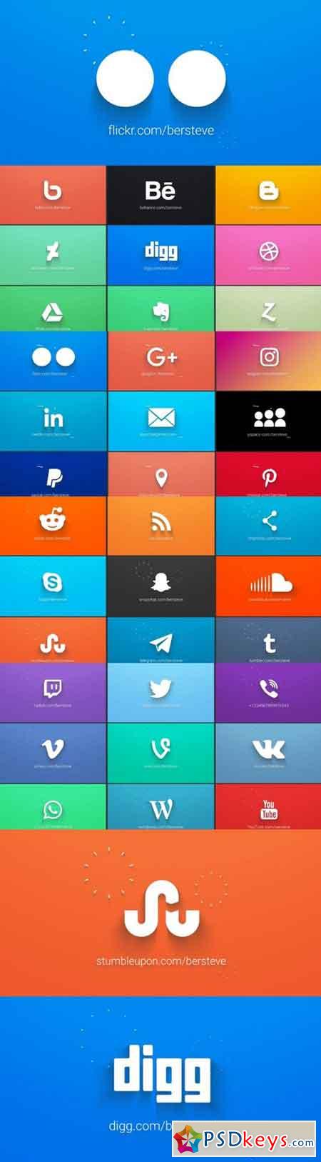3D Social Media Premiere Pro Templates 57586 After Effects Projects 