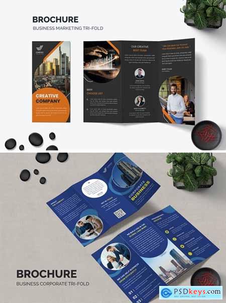 Company Profile Brochure Template Free Download Photoshop Vector 